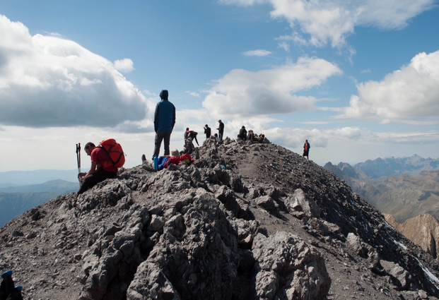 Topo rando la Brèche de roland et le Taillon